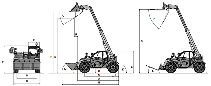 Wacker Neuson TH627 погрузчик | склад Москва, купить телескопический ...